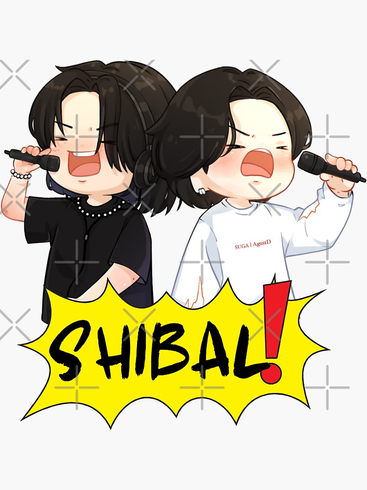"Yoongi El Capitxn Shibal | Suga AgustD" Sticker for Sale by ...