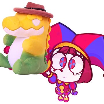 "Pomni & Gummigoo (The Amazing Digital Circus)" Sticker by Shouko Kou ...