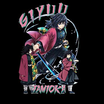 "Giyu Tomioka - Kimetsu no Yaiba " Sticker for Sale by colimoarty ...