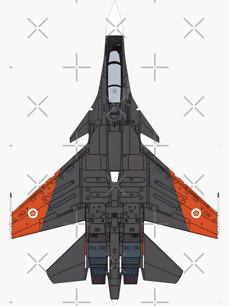 "Ace Combat Su-30SM Sol Squadron" Sticker for Sale by StreetArtiist ...