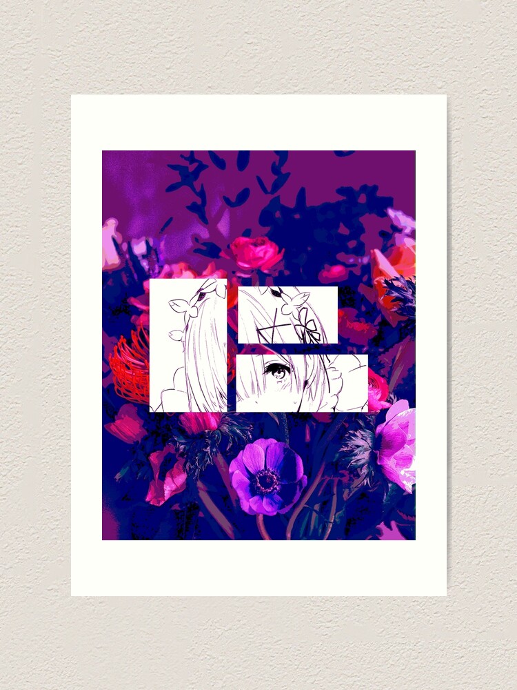 Hentai Rezero Rem Art Print For Sale By Ichi Nanaya Redbubble