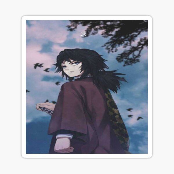 "Giyu Tomioka - Kimetsu no Yaiba " Sticker for Sale by colimoarty ...