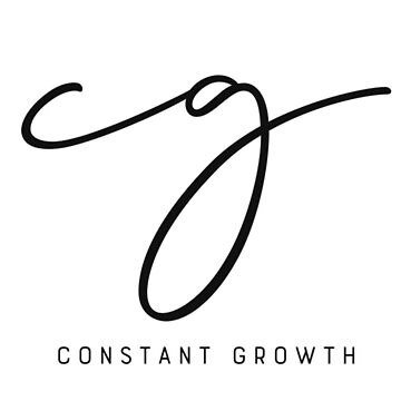 "Constant Growth Logo" Sticker for Sale by ConstantGrowth | Redbubble
