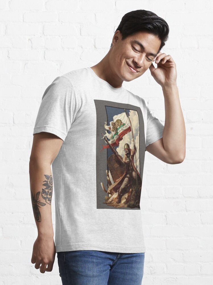 "Fallout NCR Ranger Flag Fan Art Poster" Essential T-Shirt for Sale by ...