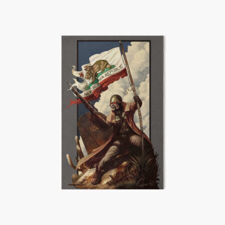 "Fallout NCR Ranger Flag Fan Art Poster" Art Board Print for Sale by ...