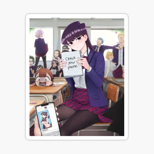 "Fun Anime Classroom with Friends" Sticker for Sale by Dismaiden ...