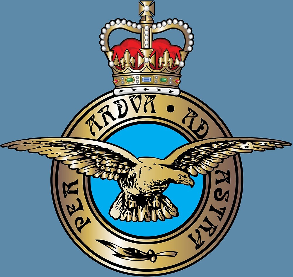 "Royal Air Force Badge" by wordwidesymbols | Redbubble