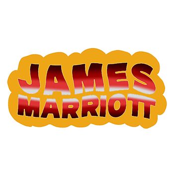 "James Marriott logo" Sticker for Sale by fangirls-lecter | Redbubble