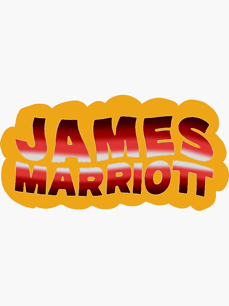 "James Marriott logo" Sticker for Sale by fangirls-lecter | Redbubble