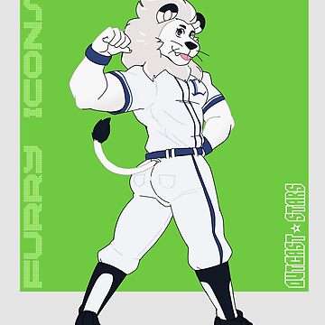 "Furry Icons: Leo" Sticker for Sale by Outcaststars | Redbubble