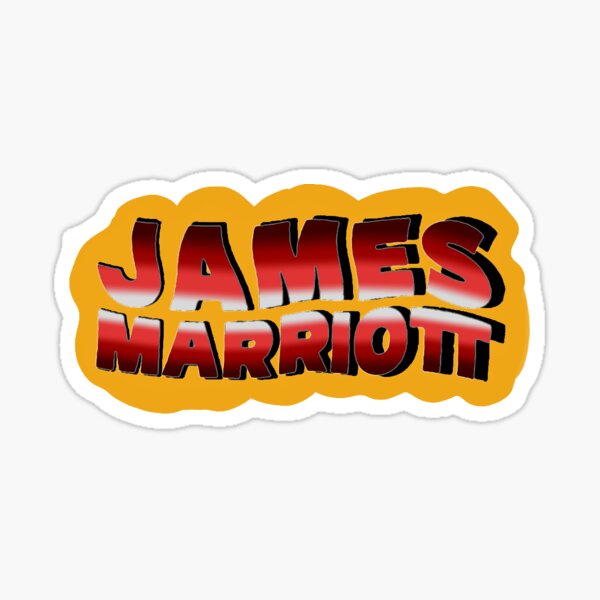 "James Marriott logo awty" Sticker for Sale by fangirls-lecter | Redbubble