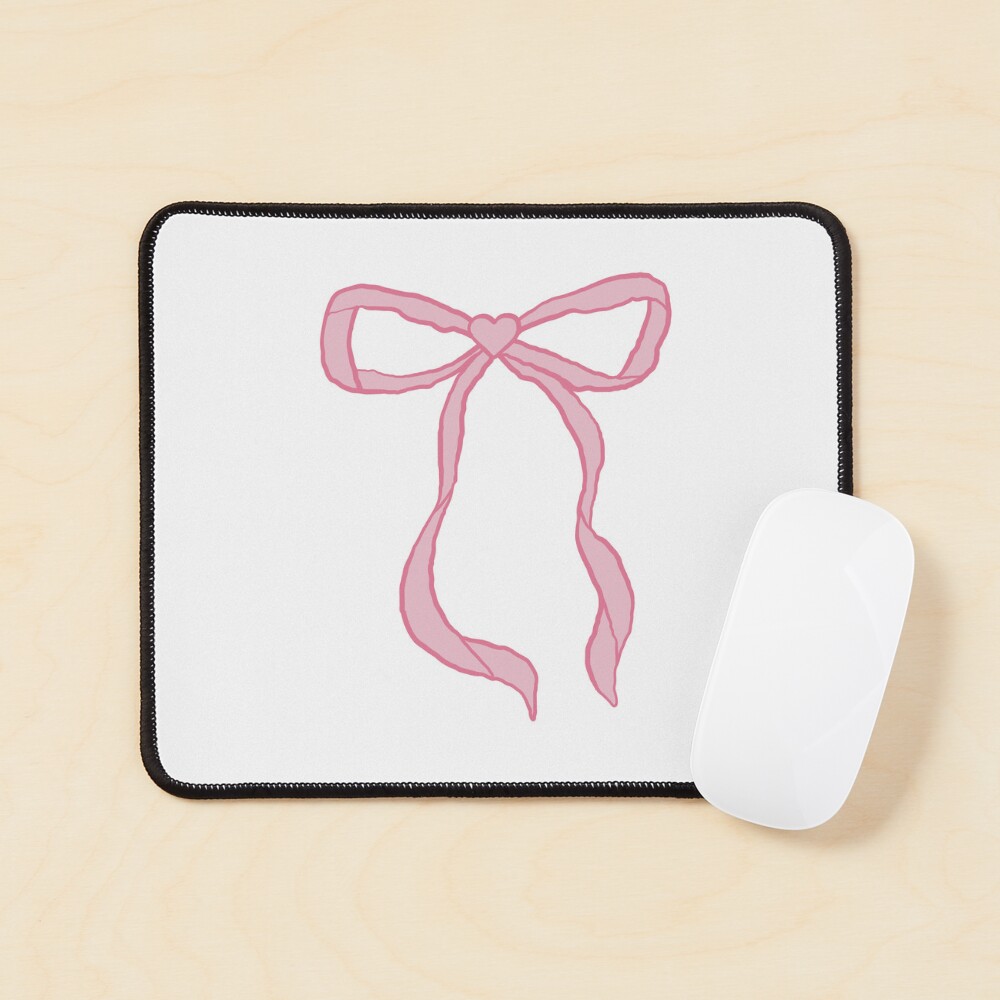 "Coquette bow. Aesthetic pink bow. " Sticker for Sale by CoCoArt-Ua ...