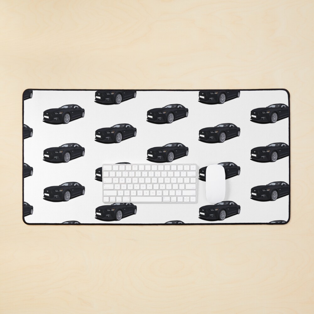 "Ford Mustang Black" Sticker for Sale by neil4404 | Redbubble