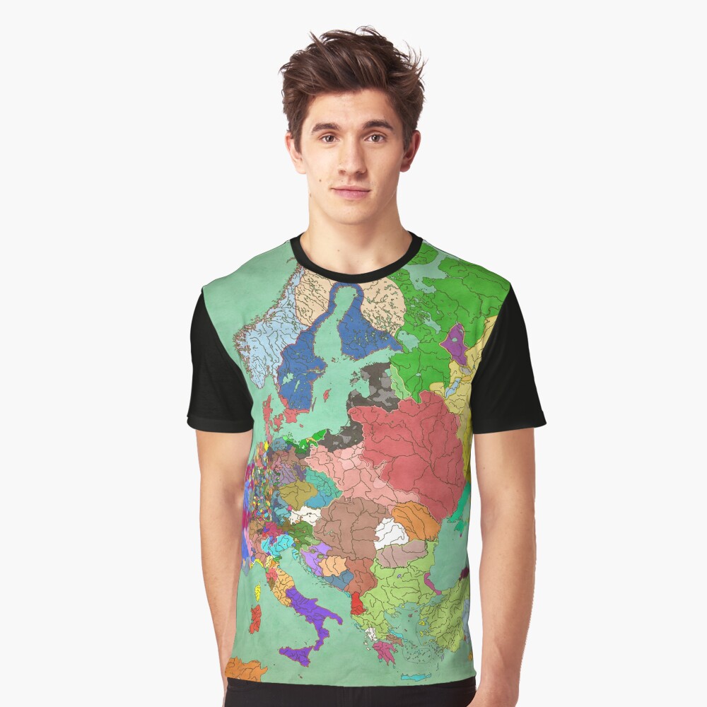 "Map of Europe and the Middle East in 1444 (Unlabeled/Political ...