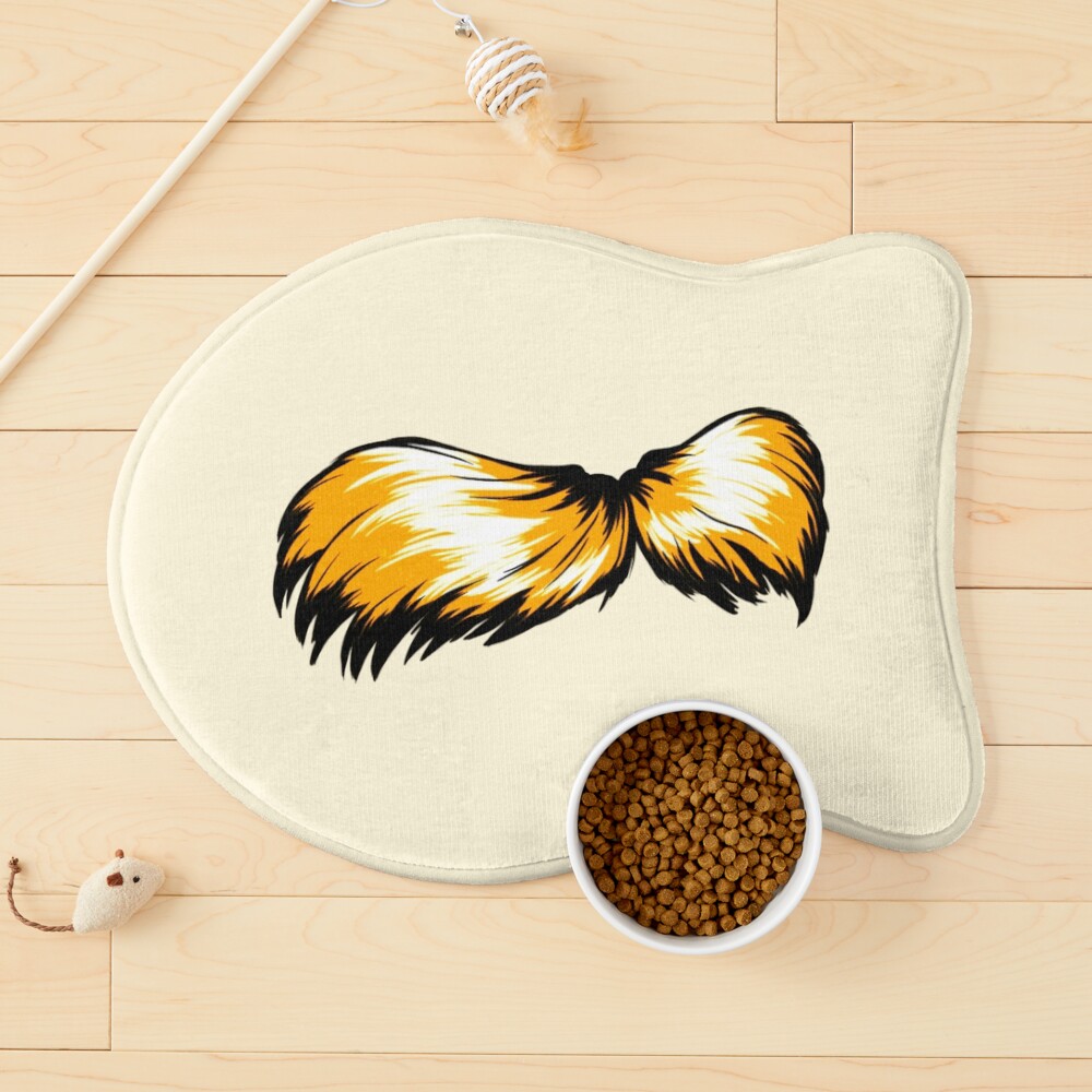 "Lorax Moustache" Sticker for Sale by orna-mcc-art | Redbubble