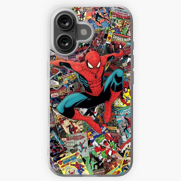 "Spider Case, Comic Case, Movie Fans Case, Retro Comics Case, Super ...