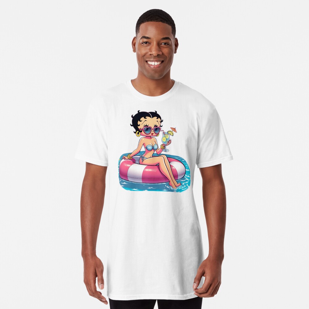 "Betty Boop at the Pool" Sticker for Sale by sdnative619 | Redbubble