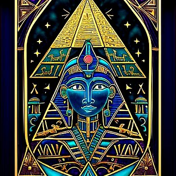 "Abstract Ancient Egyptian Pyramid Art " Poster for Sale by ...