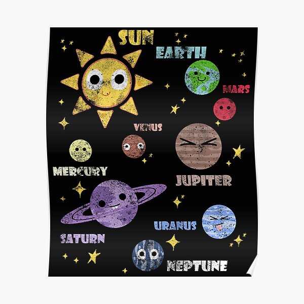 "womens solar system shirt, vintage, sun and planets, star and planet ...