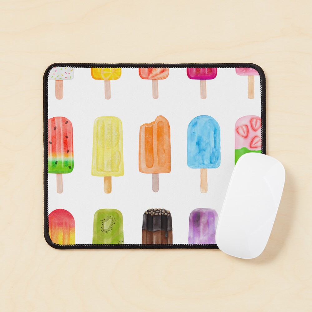 "Summer Popsicle Rainbow Watercolor Icepops " Sticker for Sale by ...