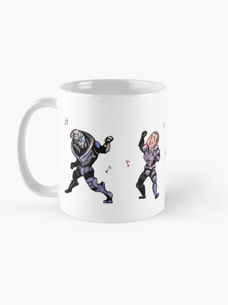 "Mass Effect Dance Party" Coffee Mug for Sale by doodlownick | Redbubble