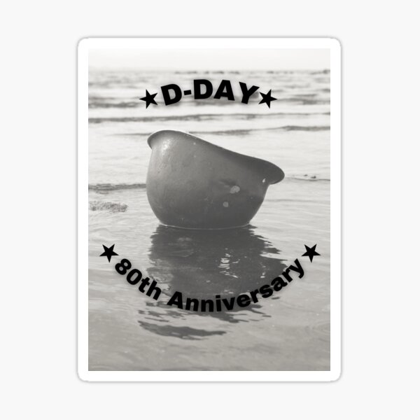 "D-Day 80th Anniversary" Sticker for Sale by alexnay99 | Redbubble