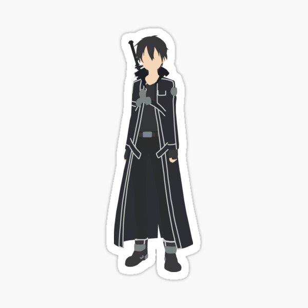 "Kirito - SAO" Sticker von ChesterDuck | Redbubble