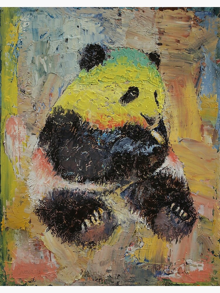 "Rasta Panda" Poster for Sale by Michael Creese | Redbubble