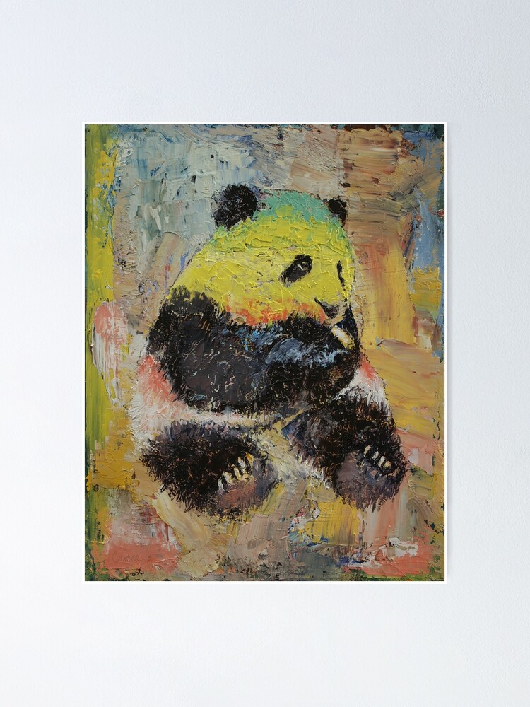 "Rasta Panda" Poster for Sale by Michael Creese | Redbubble