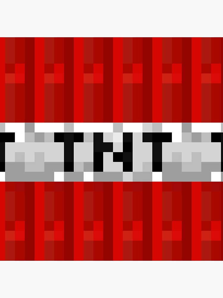 Minecraft Tnt Block Minecraft TNT Block, Multi Plate Single Color