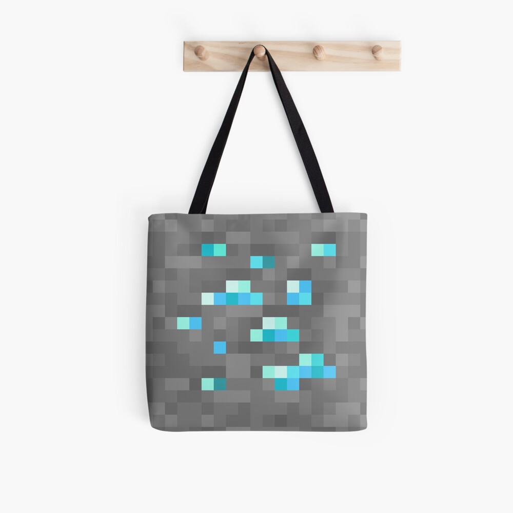 "minecraft diamond block" Sticker for Sale by Margaritta | Redbubble