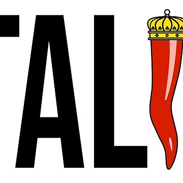 "Cornicello & Italia: Love Italy" Sticker for Sale by PanosTsalig ...