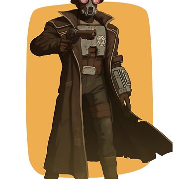 "Dystopian Ranger - Post Apocalyptic" Sticker for Sale by Fenay Designs ...