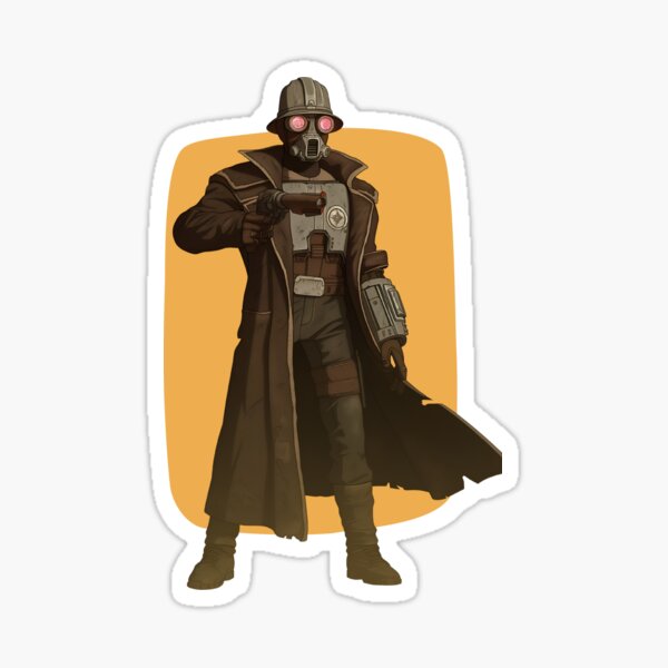 "Dystopian Ranger - Post Apocalyptic" Sticker for Sale by Fenay Designs ...