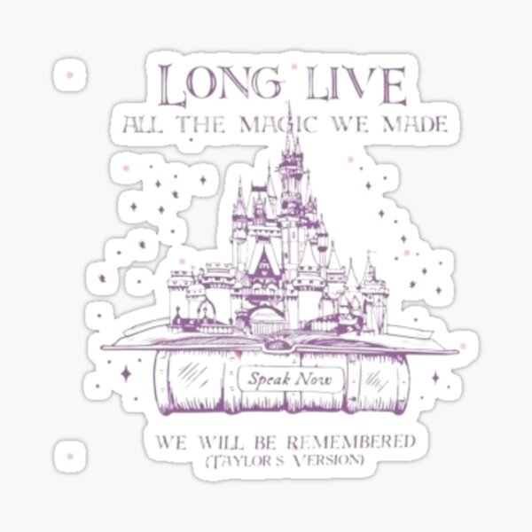 "long live Taylor swift :)" Sticker by JolmeryAcosta31 | Redbubble