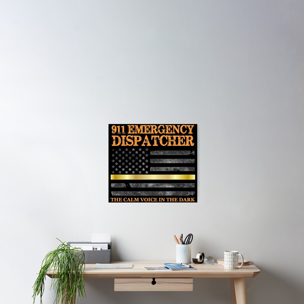"Dispatcher Gifts - Thin Gold Line - Thin Yellow Line Gift Ideas for ...