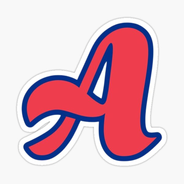 "Atlanta Braves Baseball A Letter Mark" Sticker for Sale by TurboClub ...
