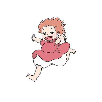 "Ponyo" Sticker by srtzuu | Redbubble