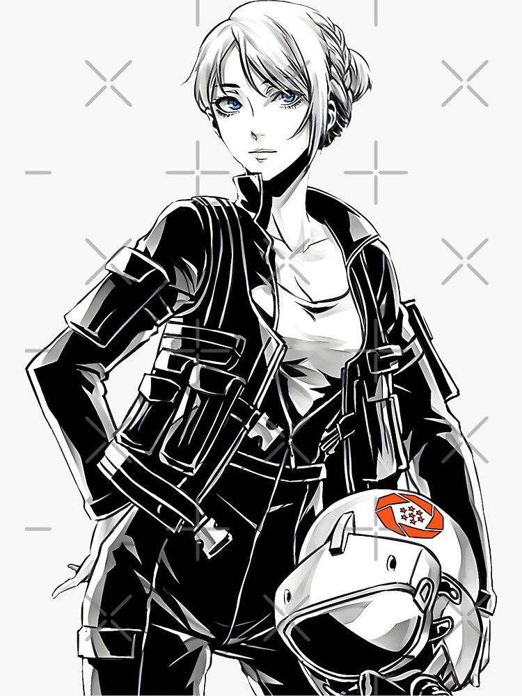 "Ace Combat - Erusea Princess Pilot" Sticker for Sale by StreetArtiist ...