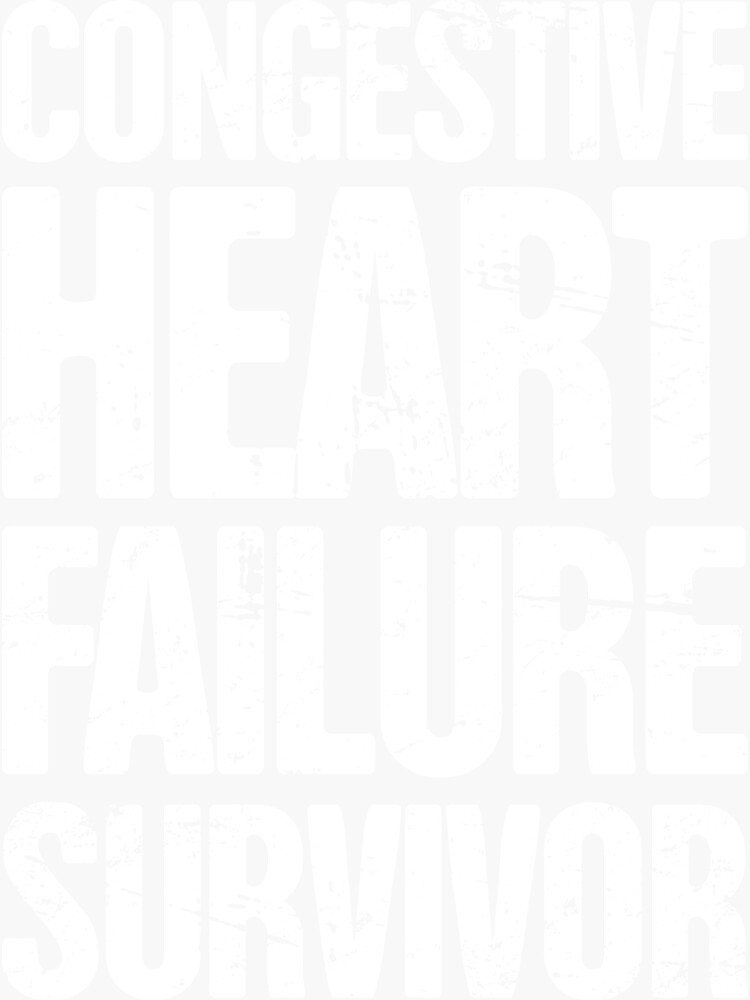 "Congestive Heart Failure - Get Well Gift" Sticker for Sale by ...