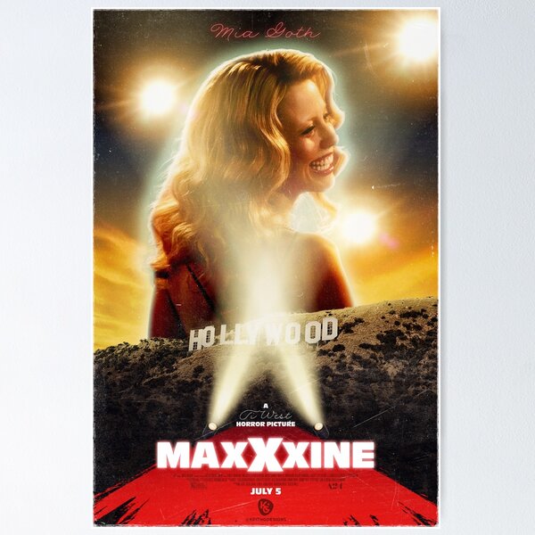 "Maxxxine - A24" Poster for Sale by Herman2181 | Redbubble