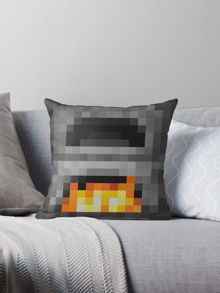 "minecraft furnace" Sticker for Sale by Margaritta | Redbubble
