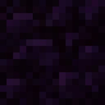 "minecraft obsidian block" Sticker for Sale by Margaritta | Redbubble