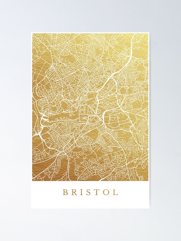 "Bristol map" Poster by dairinne | Redbubble