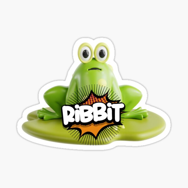 Frog Ribbit Ribbit Merch & Gifts for Sale | Redbubble