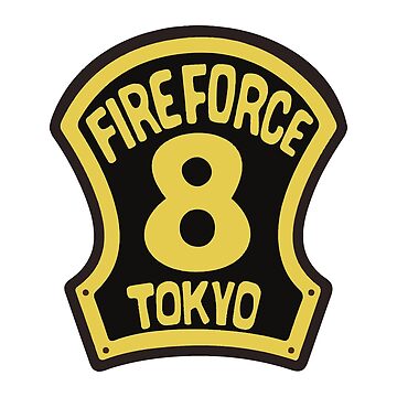 "Ff Squad 8 - Fire Force" Sticker for Sale by MisterAB | Redbubble