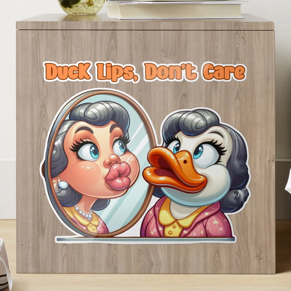 Duck Lips Cartoon