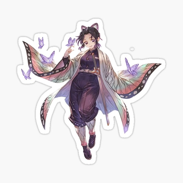 "Shinobu Kocho | Kimetsu no Yaiba" Sticker for Sale by colimoarty ...