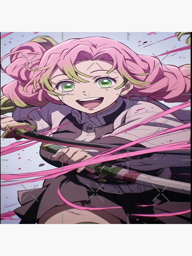 "mitsuri kanroji - kimetsu no yaiba" Art Board Print for Sale by ...