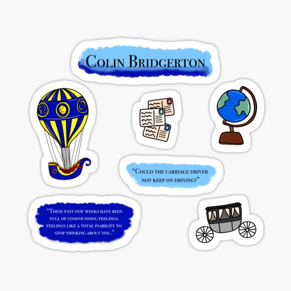 "Bridgerton Series Colin Bridgerton Character Page Doodles and Quotes ...